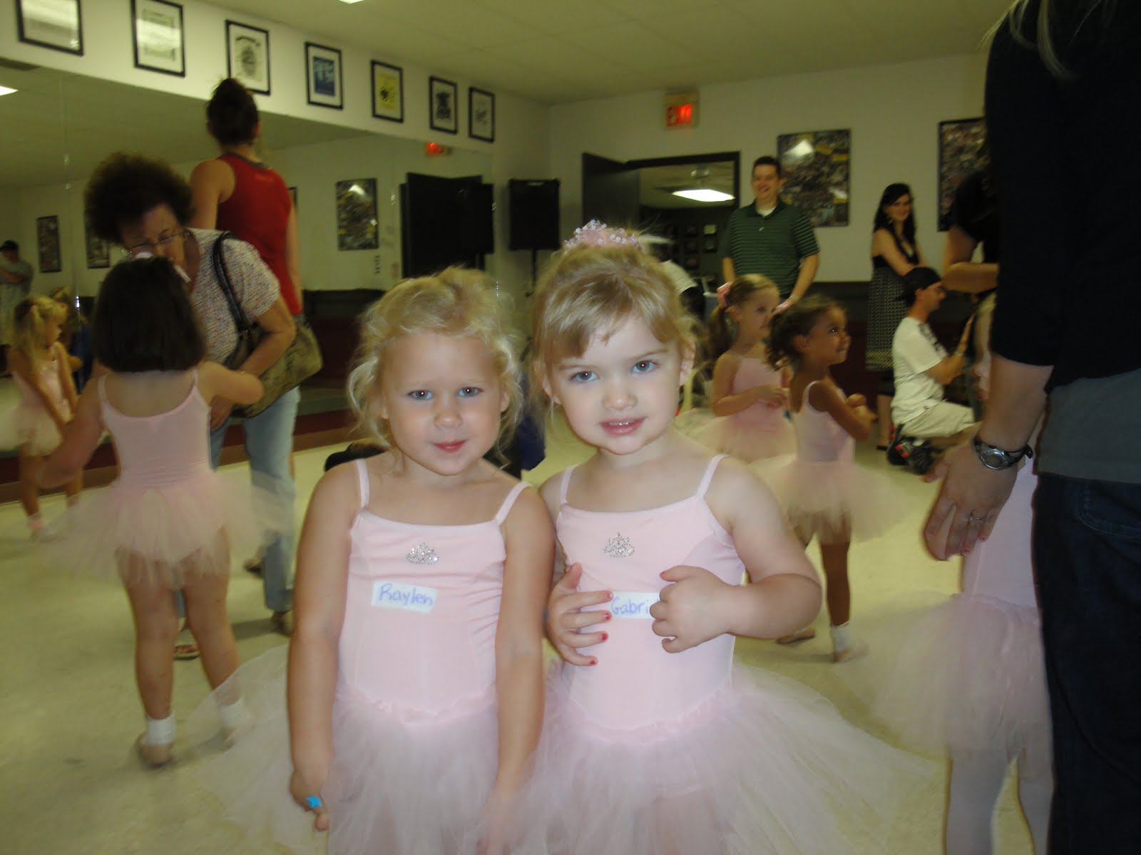 The Walker Family Blog: Dance class begins