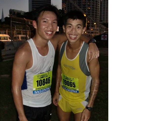 runningcoachsg: Brendan Lee - Aiming for 2hr 55min in SSCM 2010
