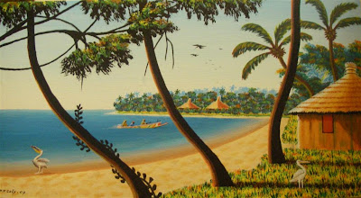 Senegal 2007-2009: Naive art paintings of Senegal