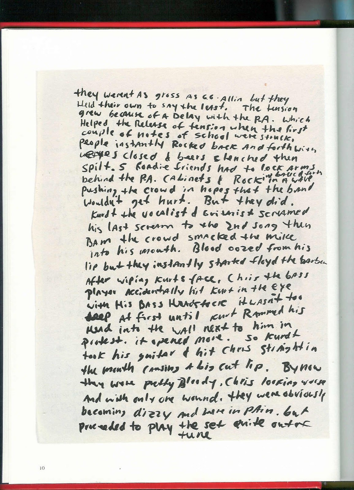 Kurt Cobain Journals