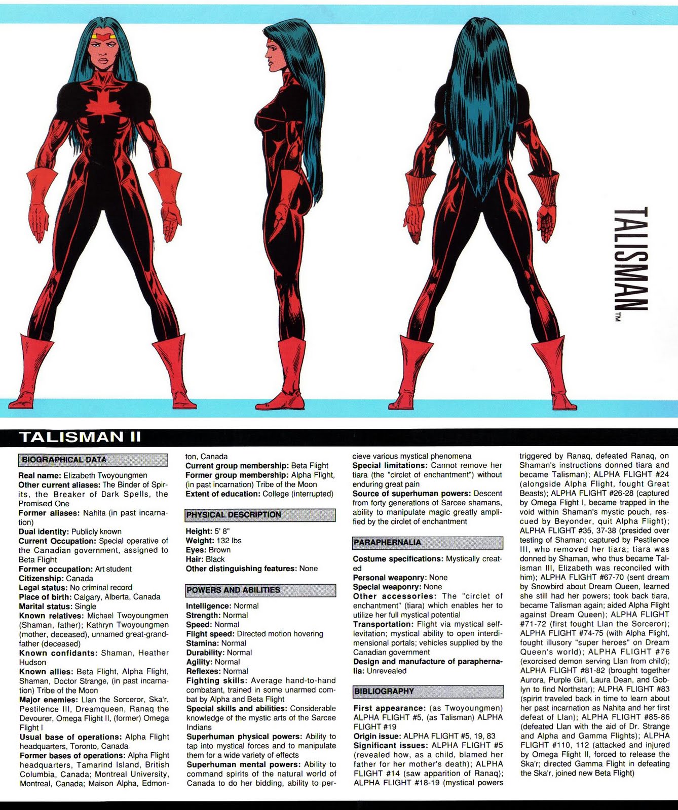 Fichas de Superheroes Marvel y DC: Talisman