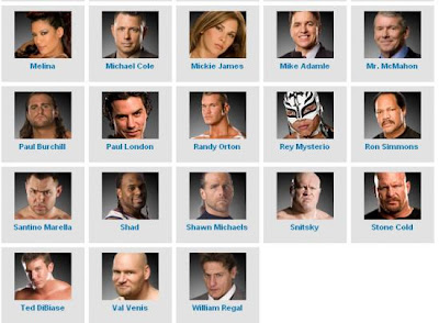 univers catch: TOUT LES CATCHEUR