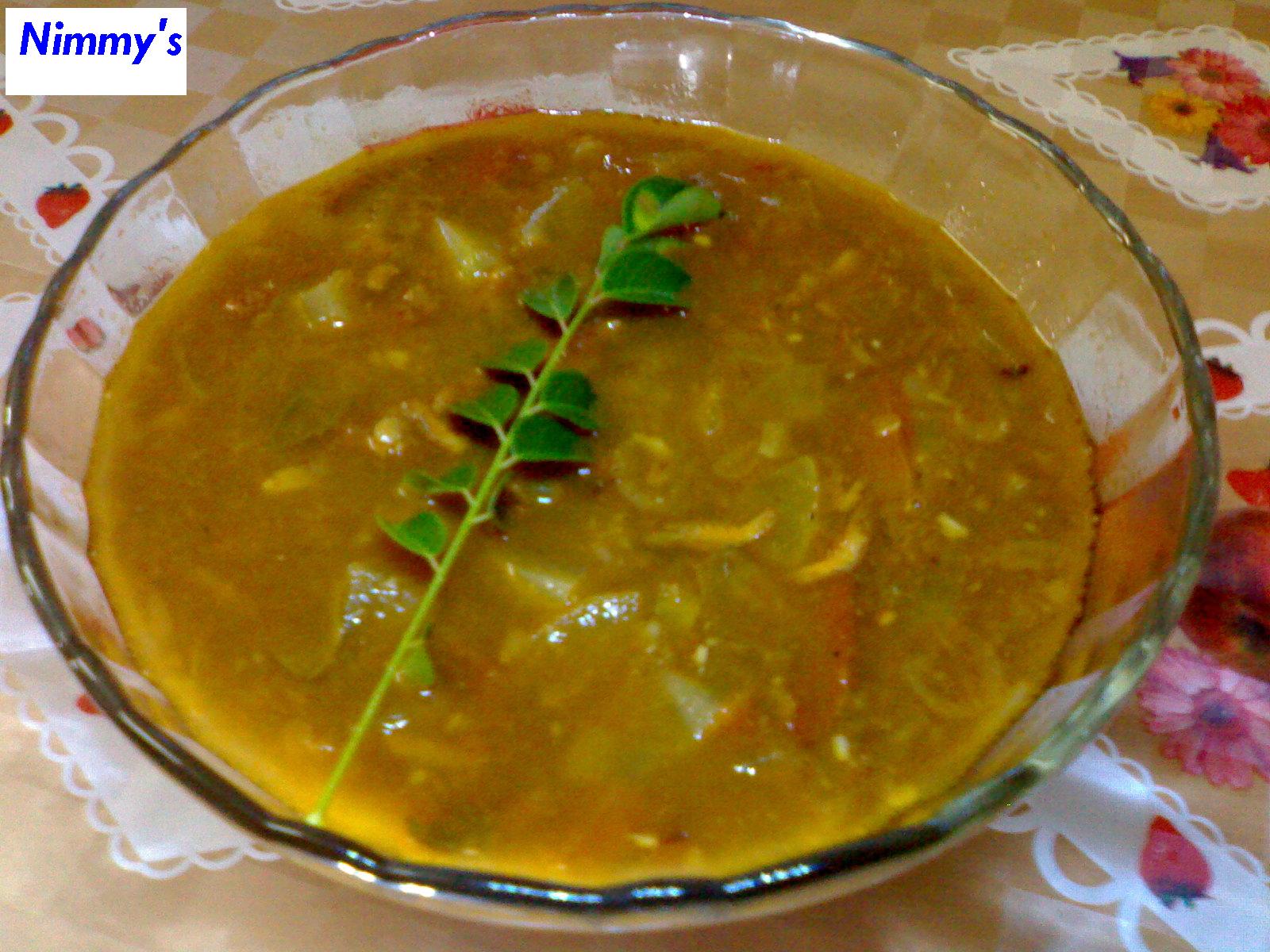 Simple Indian Cooking Recipe: Simple Indiian Instant Loki-Prawns Curry