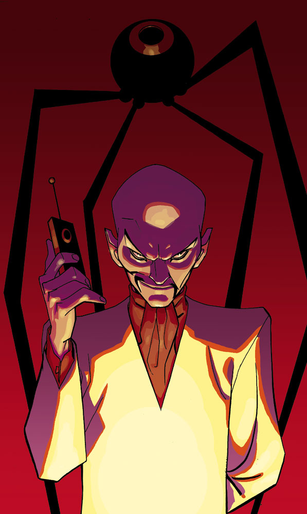 Mike Hawthorne: Comic Twart art blog, Jonny Quest's DR. ZIN