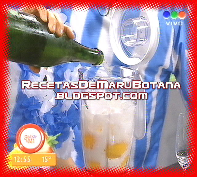 Recetas de Maru Botana: Bellini trago de Champagne y Durazno por Maru ...