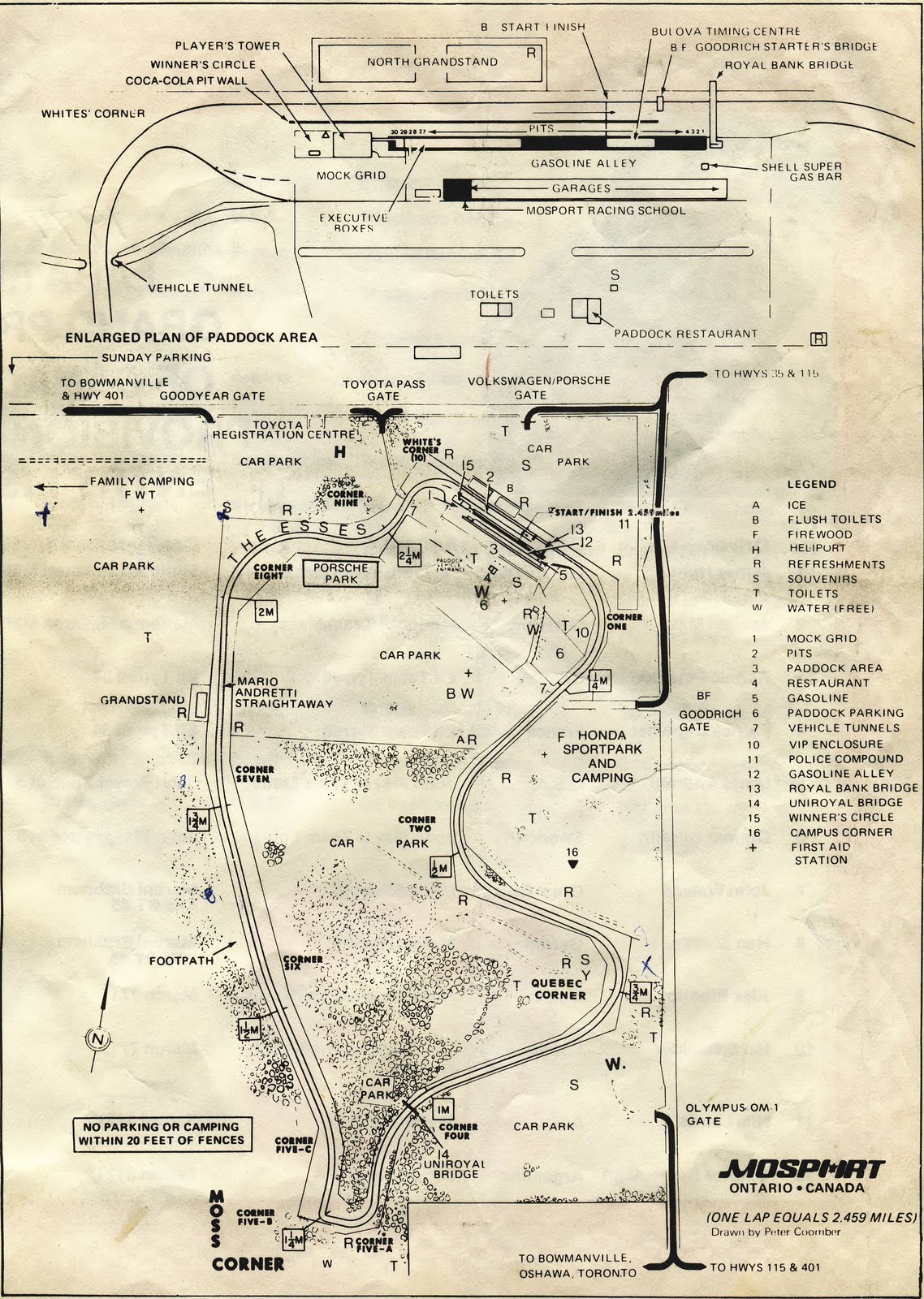 OPEN WHEEL RACING: CANADIAN GRAND PRIX 1977 Race Mosport