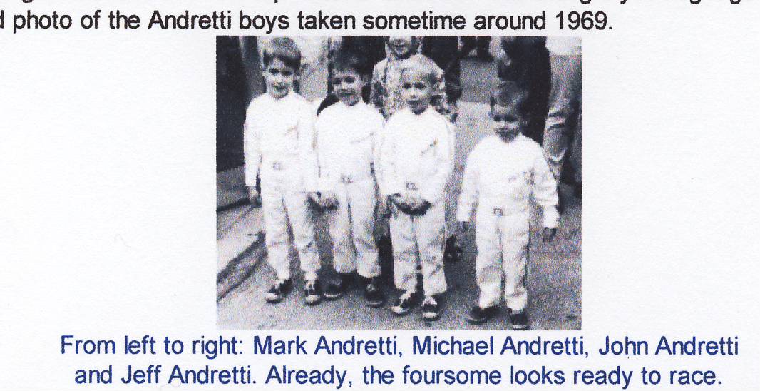 OPEN WHEEL RACING: Mario Andretti Post Racing Career