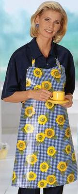 women in apron: pvc apron