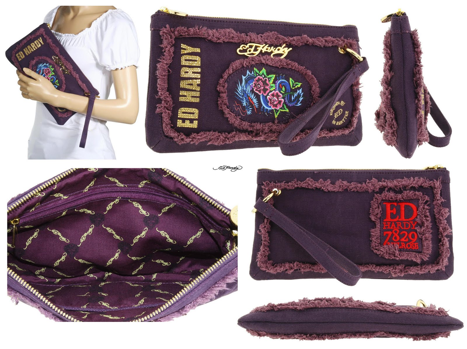 ~Strawberry-Tags International Pre-Order~: Ed Hardy® Frayed Patch ...