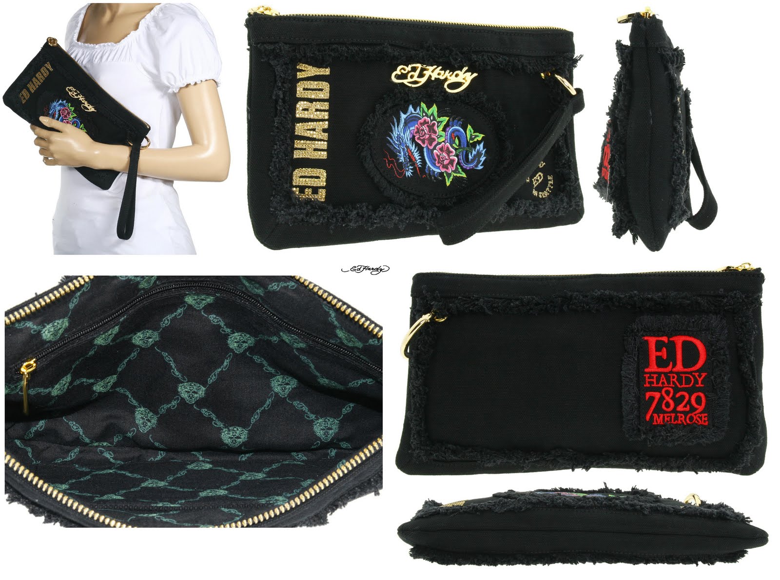 ~Strawberry-Tags International Pre-Order~: Ed Hardy® Frayed Patch ...