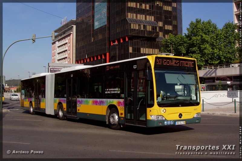 Tiago-Transportes: Carris reforça frota Mercedes-Benz Citaro G II