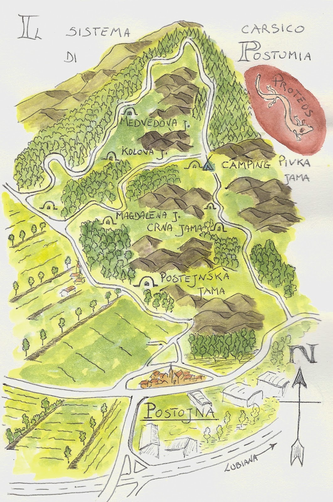 il geolaboratorio: Le grotte di Postumia