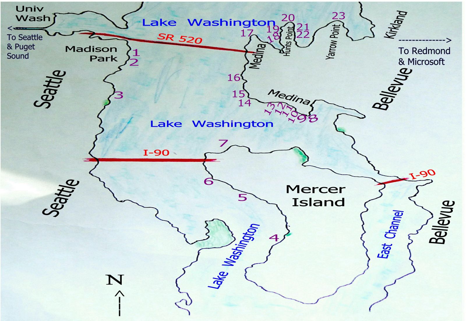 Lake Washington Cruising: 2010