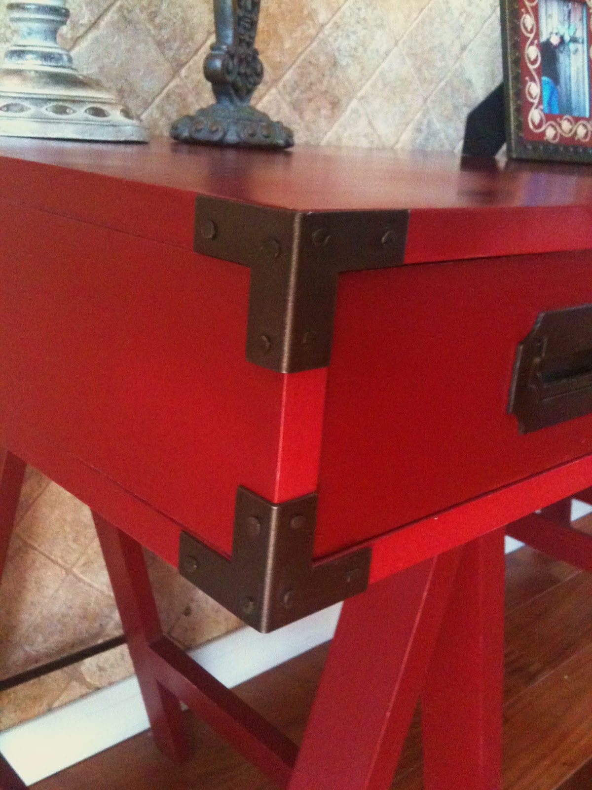 West Furniture Revival: LITTLE RED WRITING DESK...