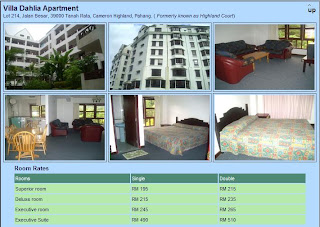 cameron highlands tours: Apartments In Cameron Highlands