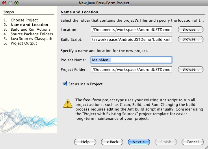 Mark Alcala Ramos: Android Development: Netbeans Free-Form Project