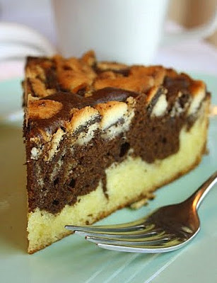 Jane's Sweets & Baking Journal: Marble Mint-Milano Cake