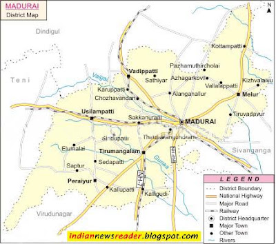 Indian News Reader: Tamil Nadu Tourism - Madurai