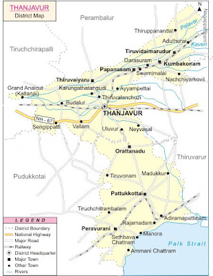 Indian News Reader: Tamil Nadu Tourism - Thanjavur