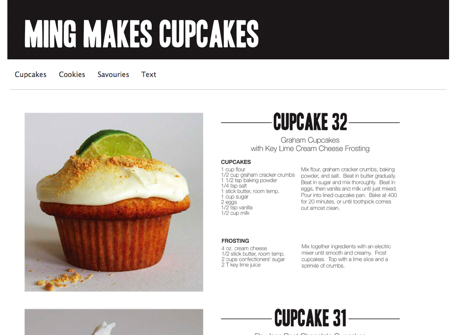 stellina*stellina: foodie report. the wedding cupcake-32 flavors of ...