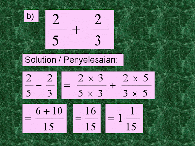TIP BELAJAR MATEMATIK (TIPS FOR LEARNING MATHEMATICS): PENAMBAHAN DAN ...