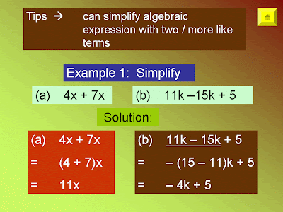 TIP BELAJAR MATEMATIK (TIPS FOR LEARNING MATHEMATICS): SIMPLIFY ...