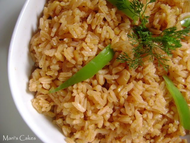 Rice with Corn, Moro de Maíz | Mari's Cakes (English)