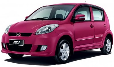 ini cerita kita: Myvi pink