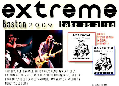 CD / DVD REVIEWS :: Extreme "Take Us Alive" 2010.CD/DVD
