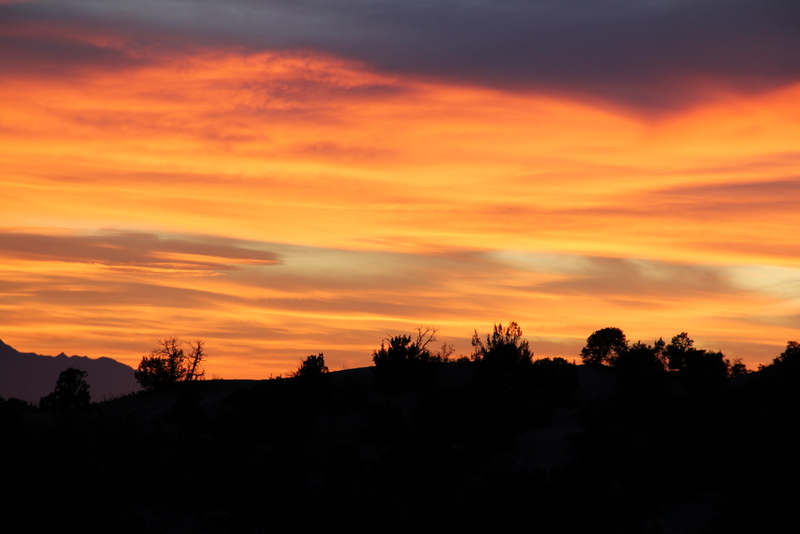 New [Mexico] Adventures!: Santa Fe Sunset