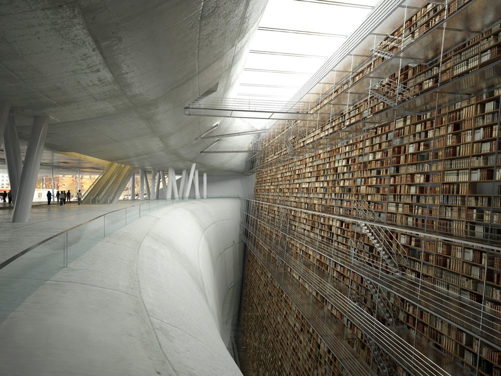 Brian Huddleston: Most Amazing - and Impractical - Library Design ...