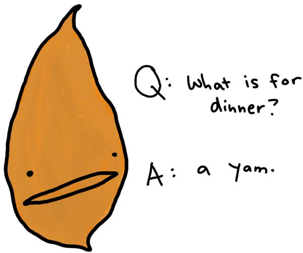 I Yam what I Yam | bavatuesdays
