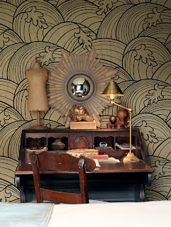 Tapet Amenajari interioare: Colectie Tapet Catifea Matase Bohemien