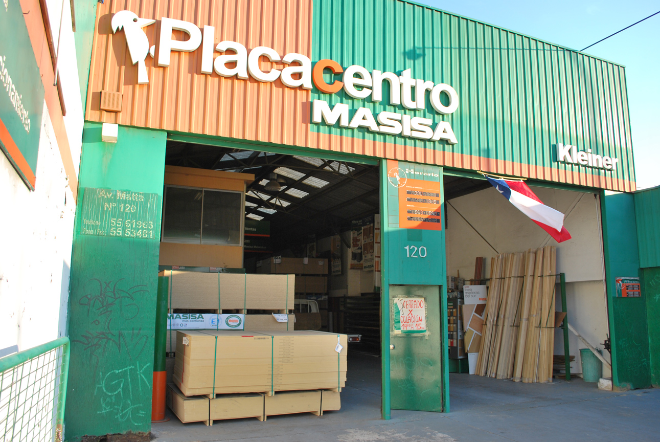 Guía de materiales web: Placa centro Masisa