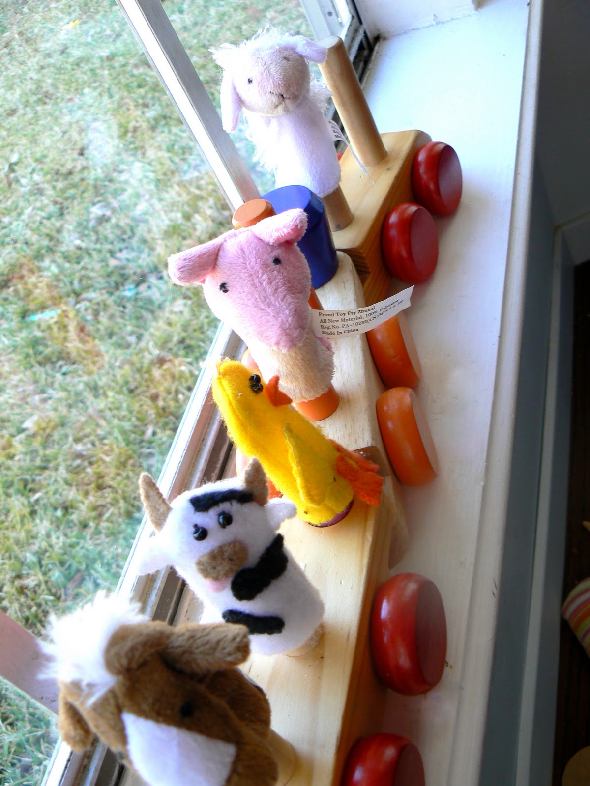 Having Fun at Home: Paper Towel Riding and Finger Puppet Trains