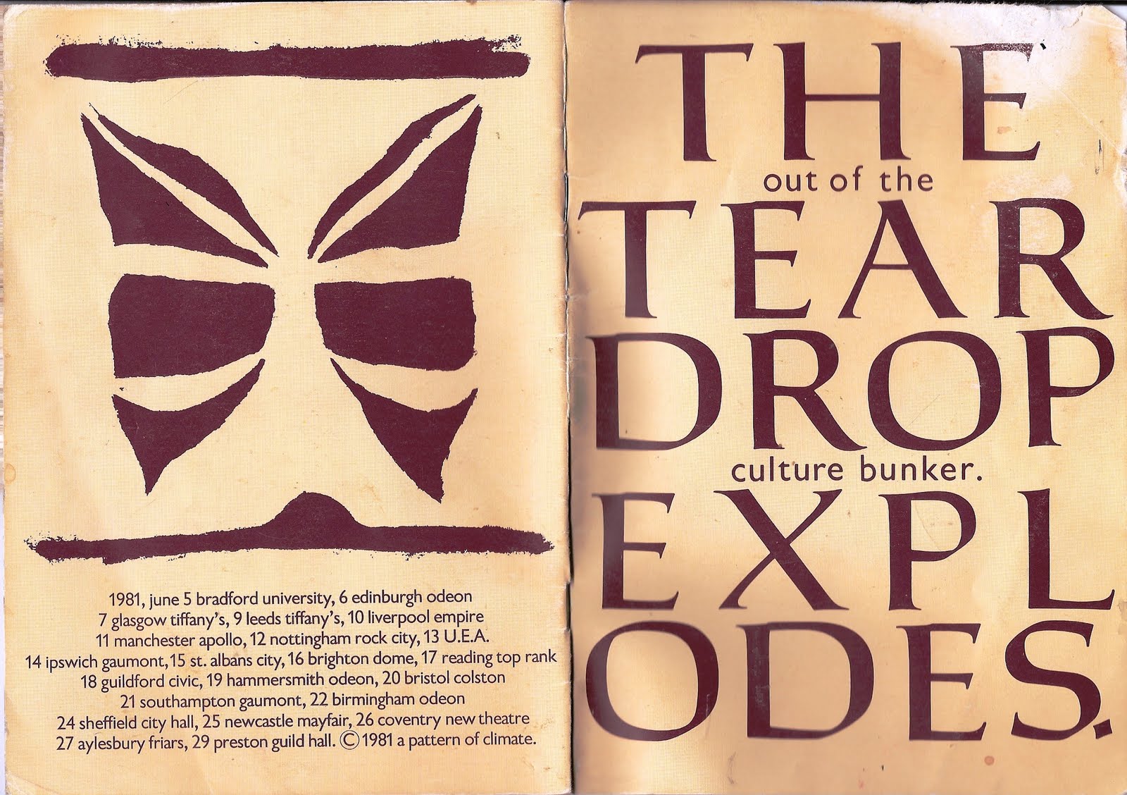 Stupefaction ...: Friday Ephemera - Teardrop Explodes