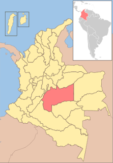 Departamentos del Meta y Tolima: Departamento del Meta