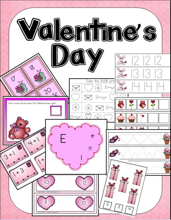 musings of me: Valentine's Day unit