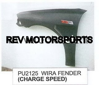 REV MOTORSPORT: proton wira front fender EVO9 & CHARGE SPEED (high ...