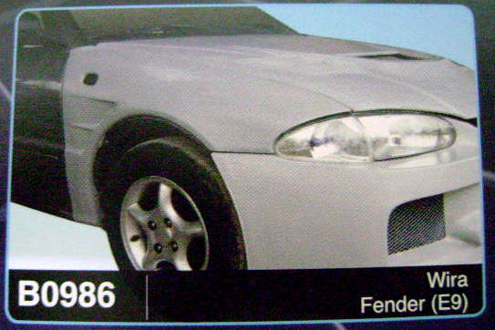 REV MOTORSPORT: proton wira front fender EVO9 & CHARGE SPEED (high ...