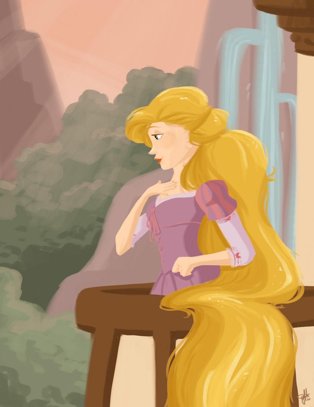 Tangled Fan art ! | -Genevieve FT-
