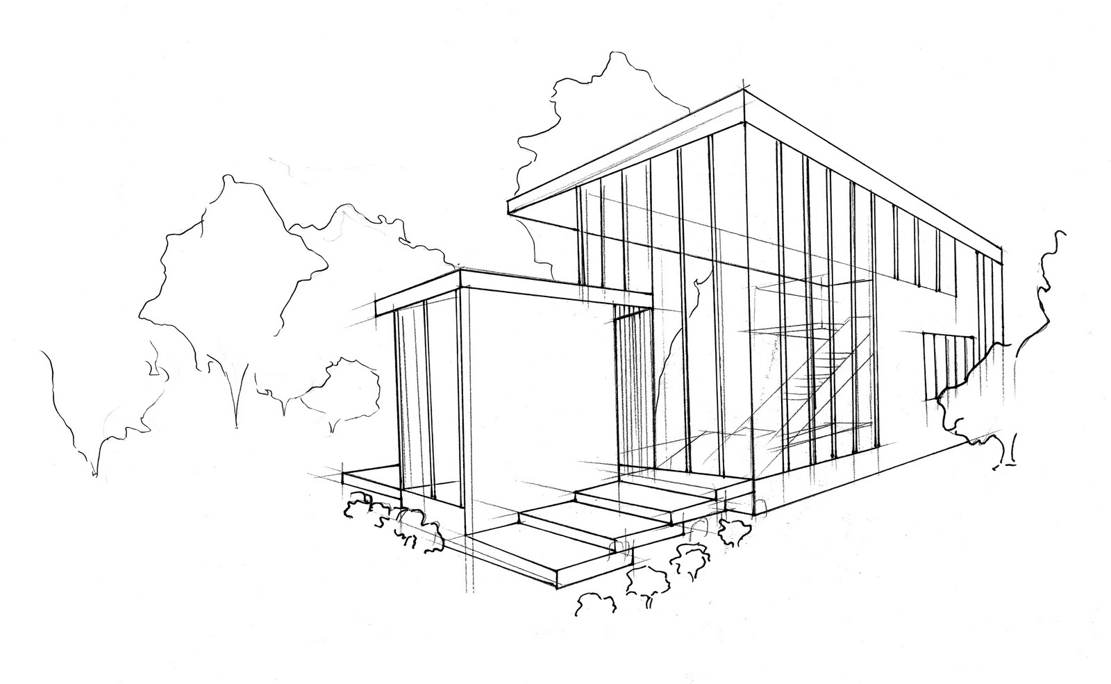 Architectural Design 3: Cabin for an Architect