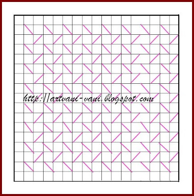 Vani's blog 2 : Canadian smocking by joining 2 points.design 2-Braid