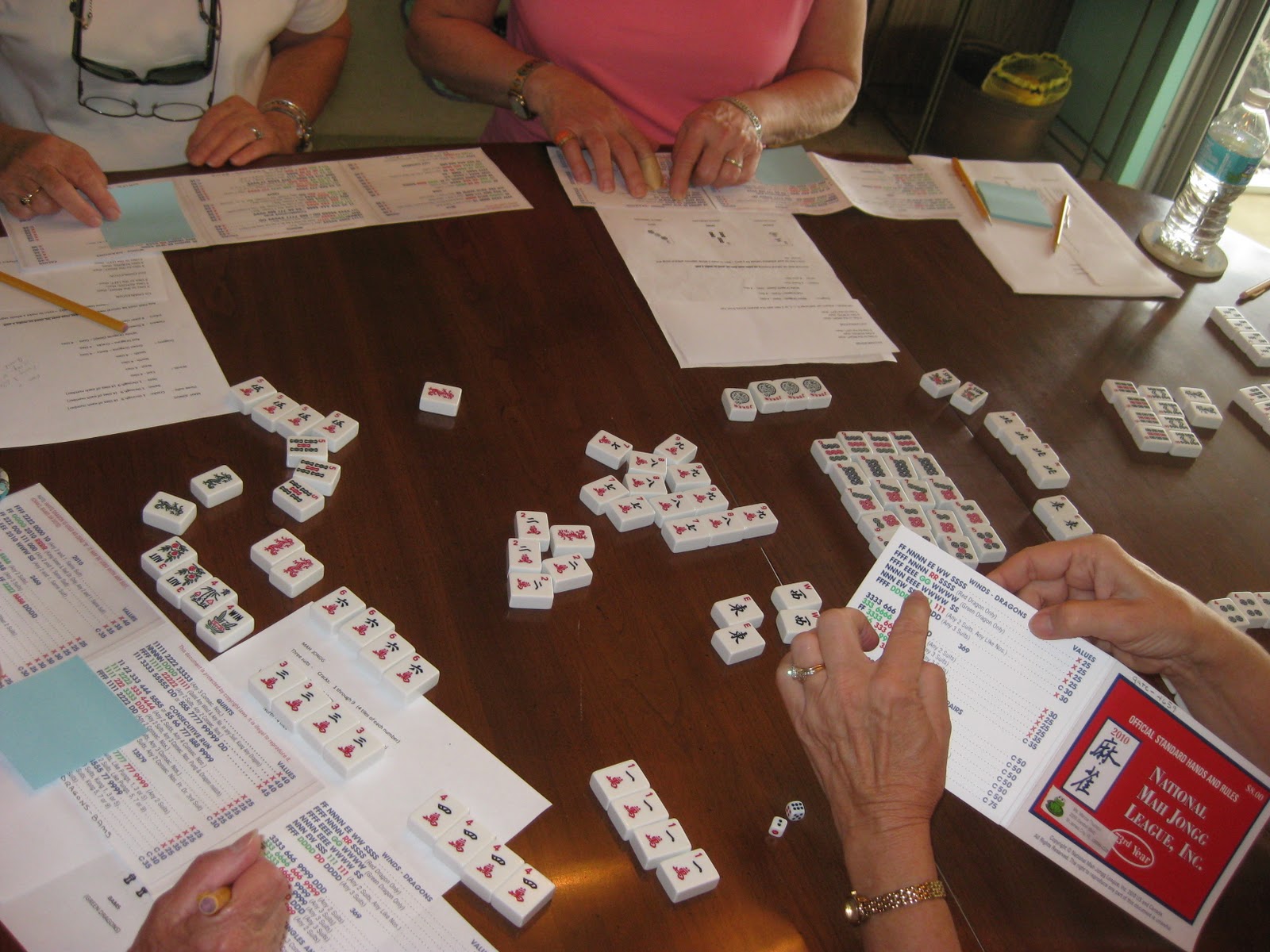 Southwest Florida Fun: My Afternoon...Learning to play Mahjongg