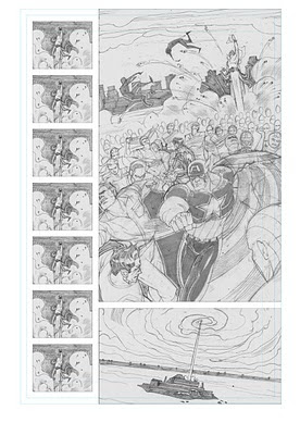 CARL DRAWS THE BLOG: New Comic Book Pencil Samples