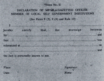 Marriage registration rules: Marriage registration in kerala