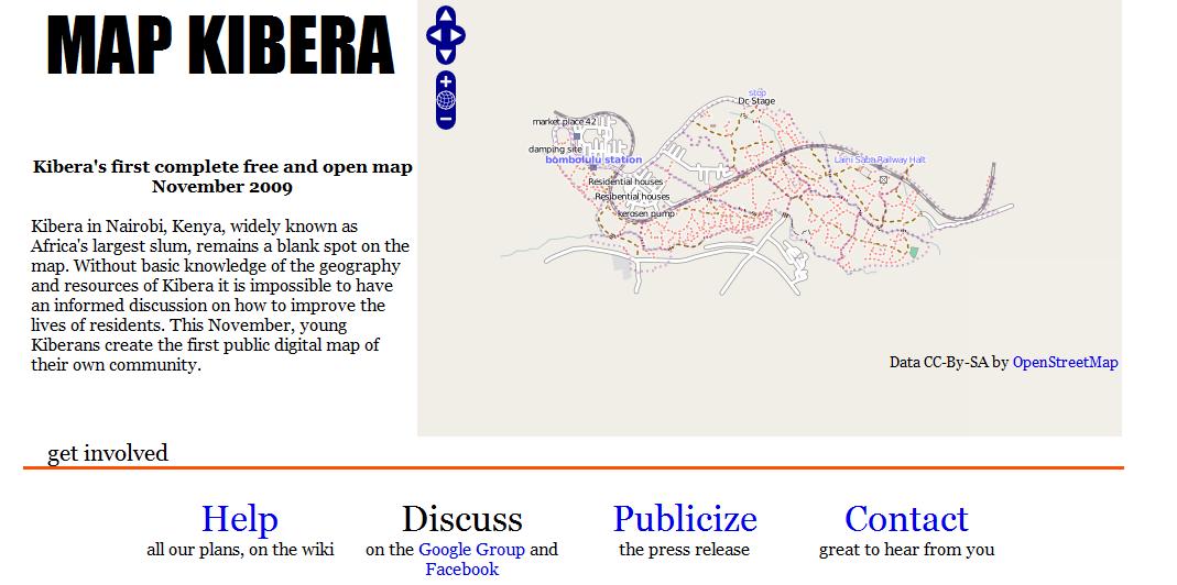 Map Kibera project