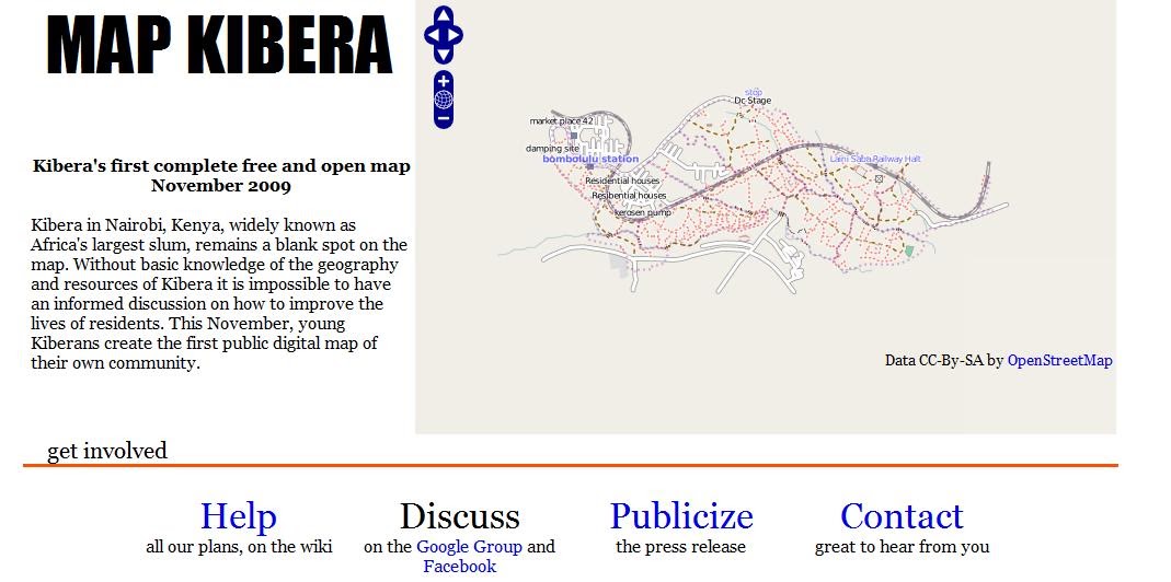 Map Kibera project