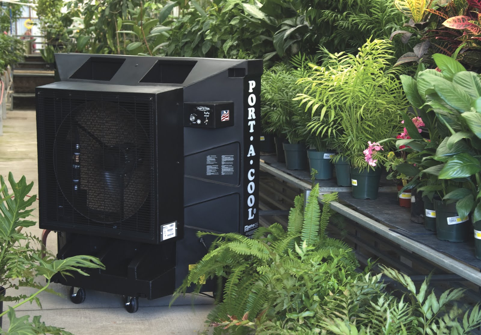 Mobiele Adiabatische Koeling Port-A-Cool: Mobiele adiabatische koeler ...