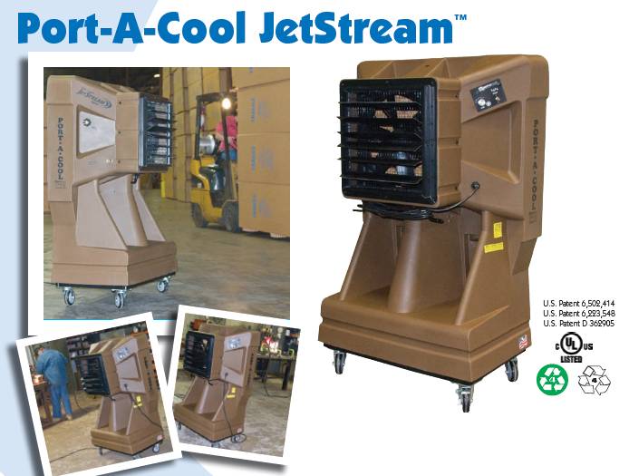 Port-A-Cool JetStream Evaporative Cooler: April 2010
